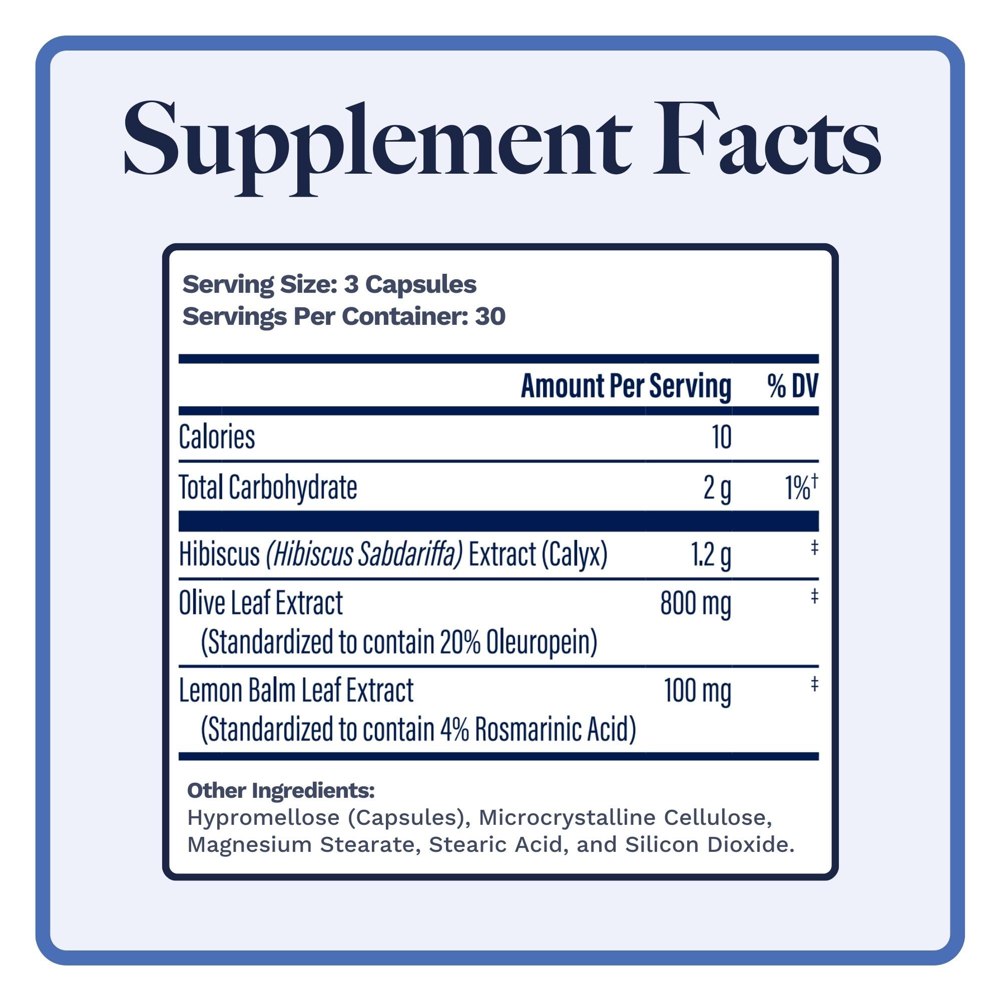 natural wellness support with lemon balm
