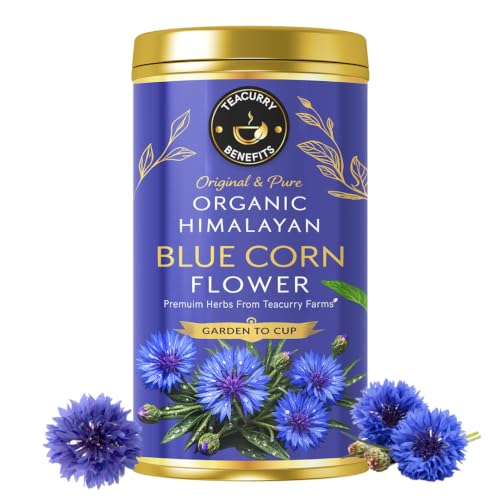 Natural wellness with Blue Cornflower petals
