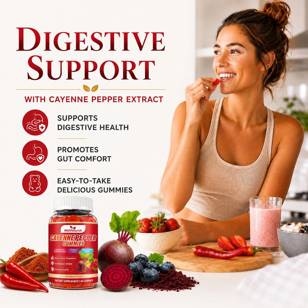 Natural wellness with cayenne pepper