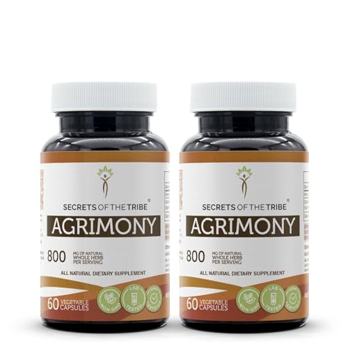 Natural wellness with dried agrimony herb