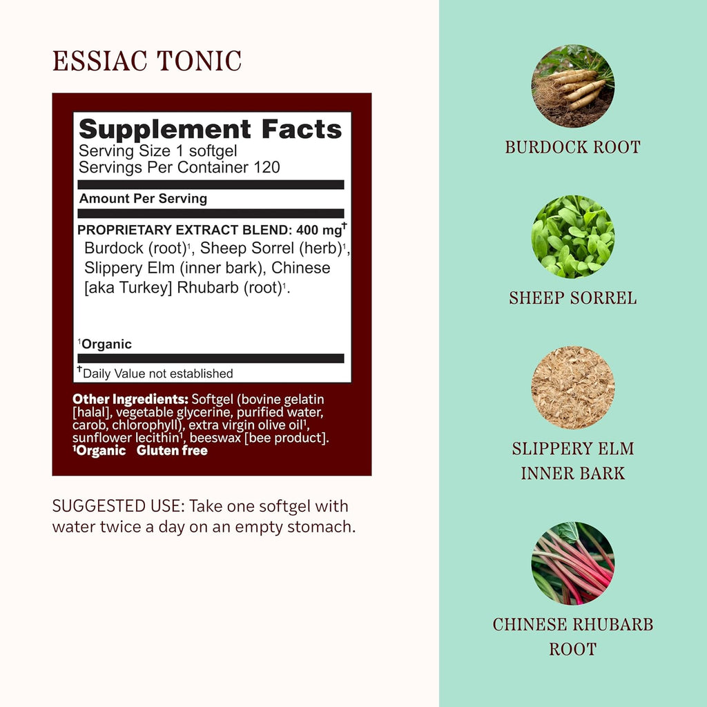 Natural wellness with Essiac tonic