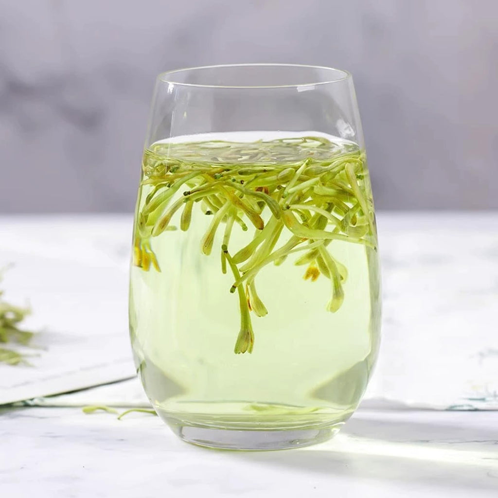 natural wellness with honeysuckle tea