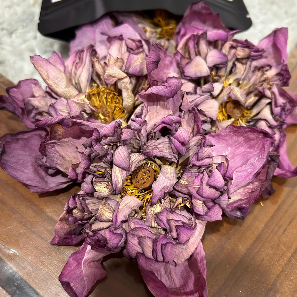 natural wellness with lotus flower tea