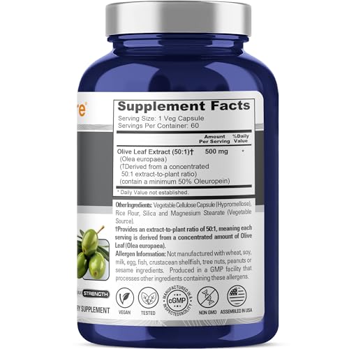 natural wellness with olive leaf