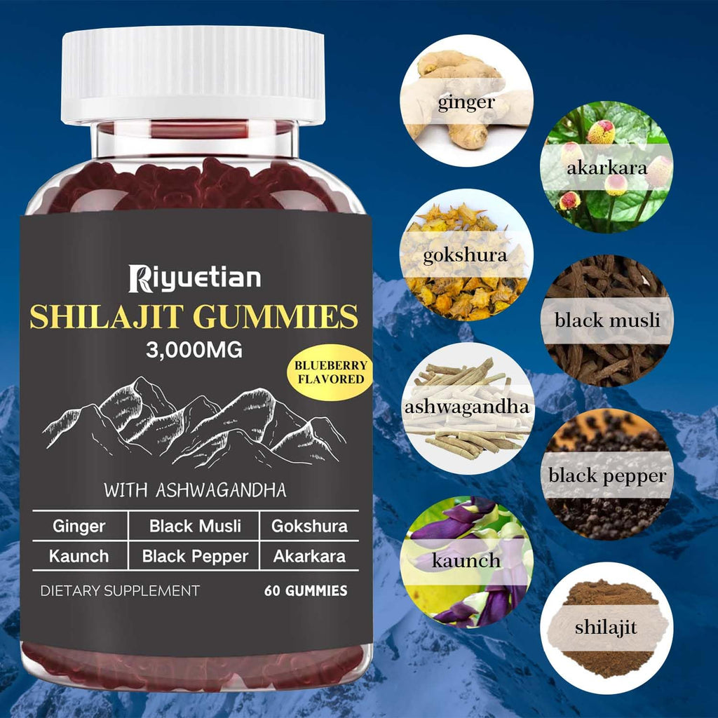 Natural wellness with Shilajit gummies