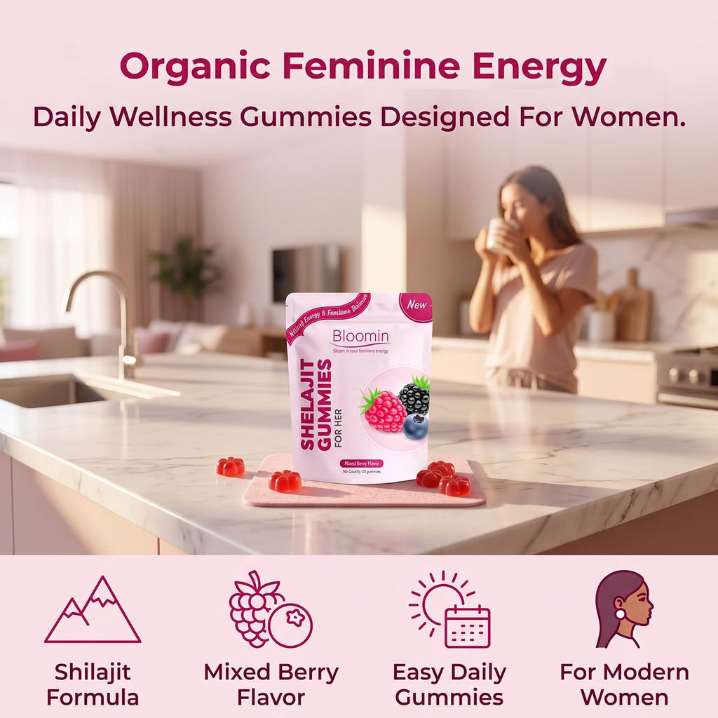 Natural wellness with Shilajit gummies