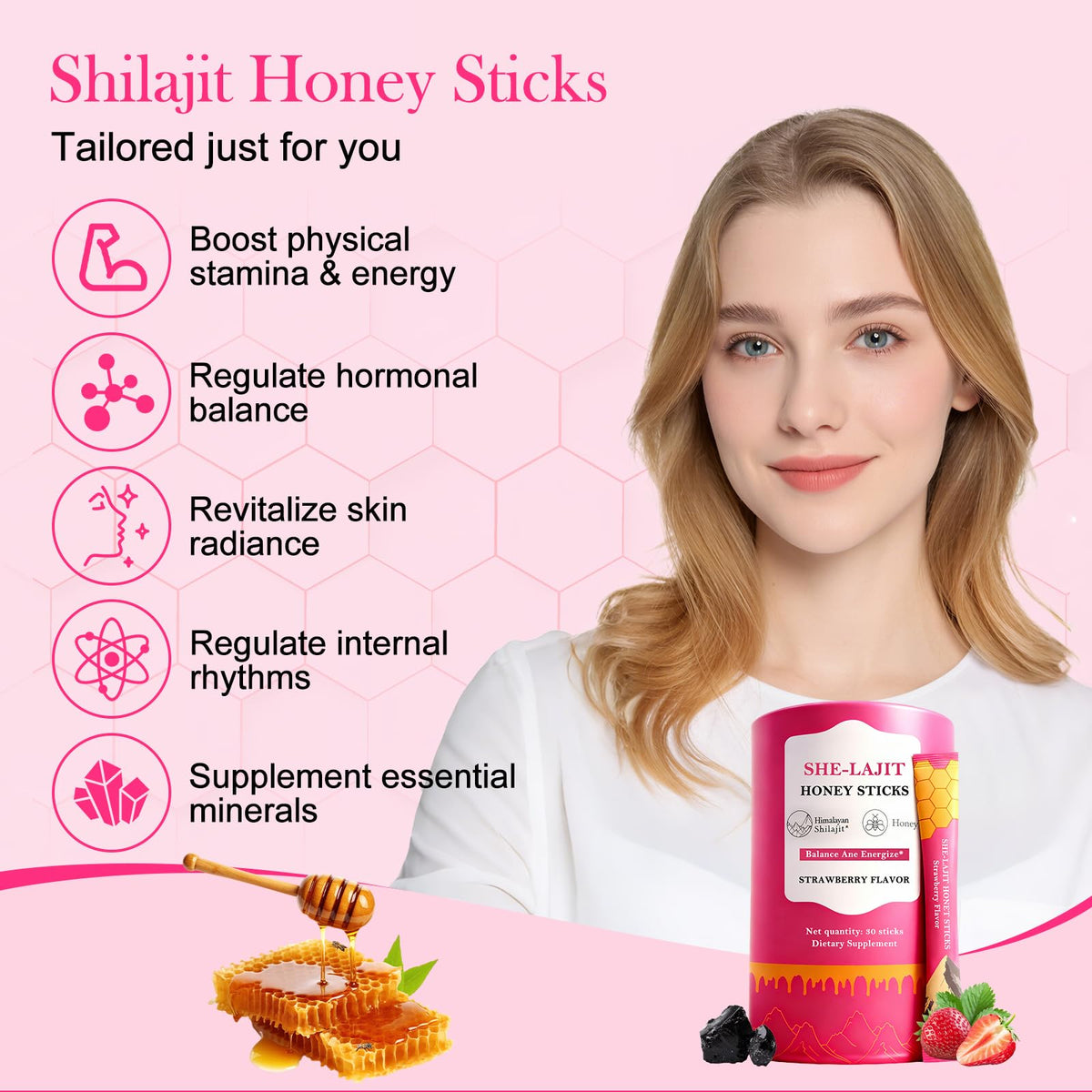Natural wellness with Shilajit honey