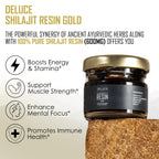 Natural wellness with Shilajit resin