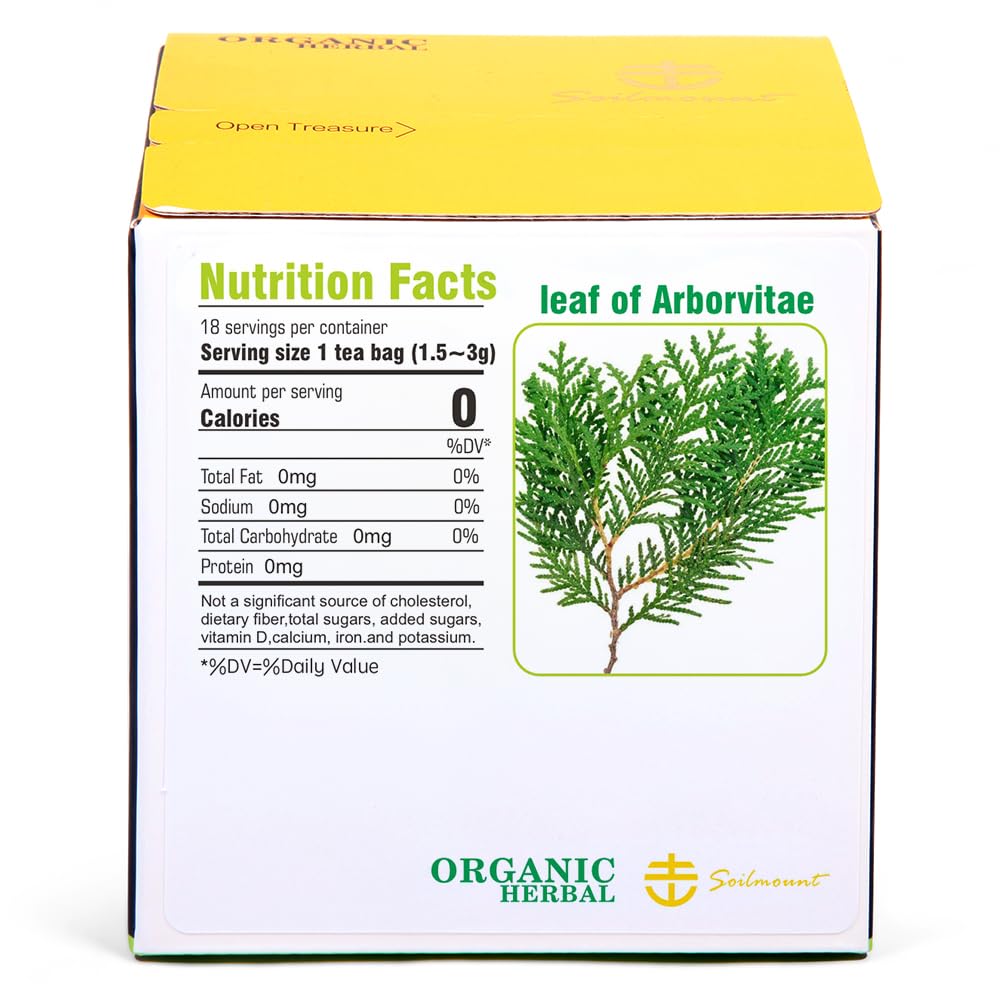 Natural wellness with Thuja tea