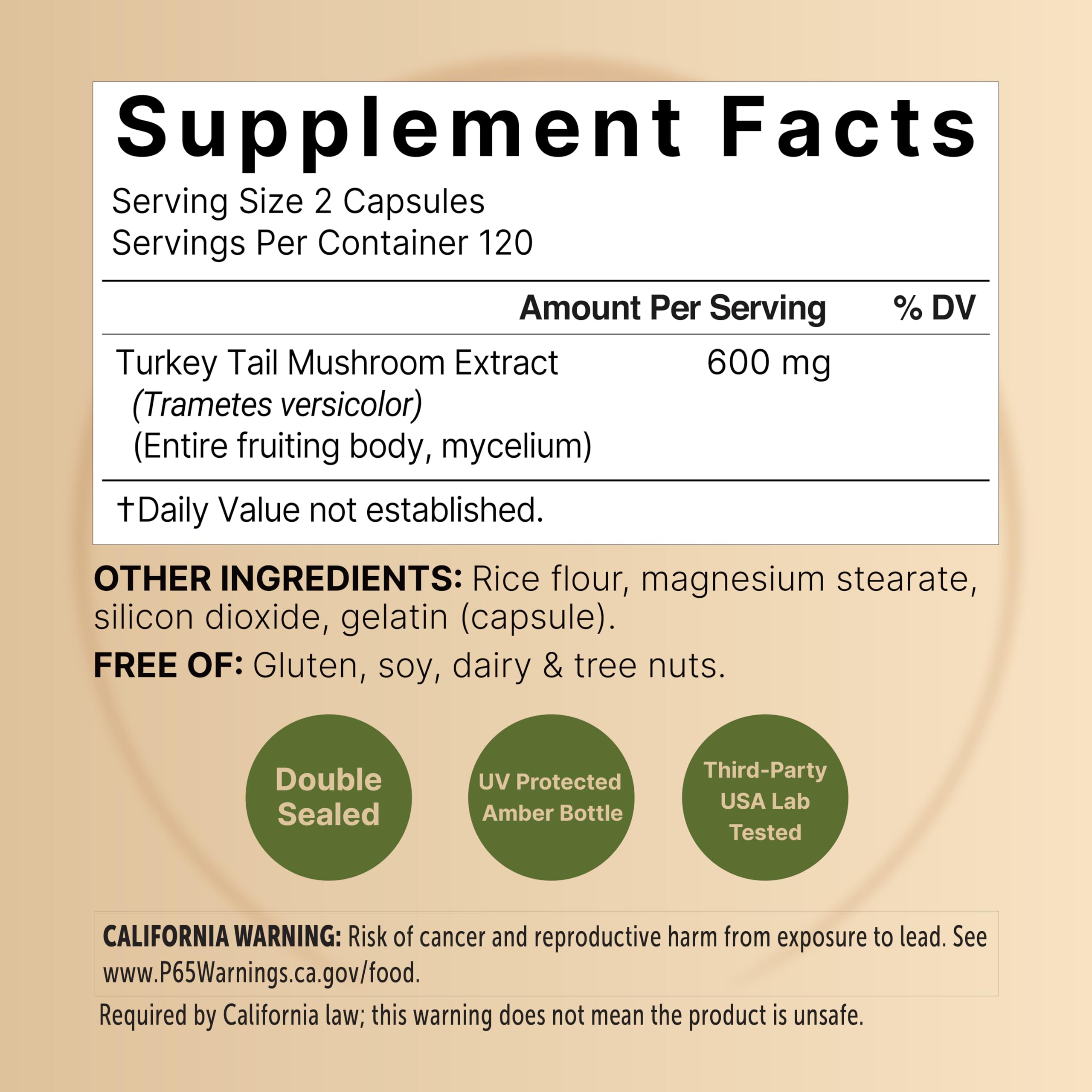 natural wellness with Turkey Tail mushrooms