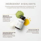Natural wellness with Vitamin D3 softgels