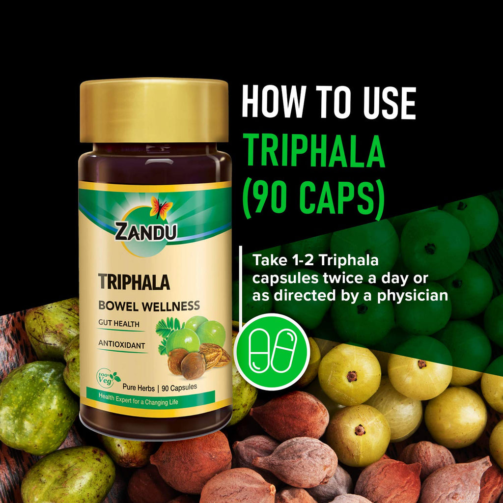 Natural wellness with Zandu Triphala