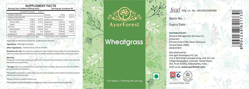 natural wheatgrass for digestive health