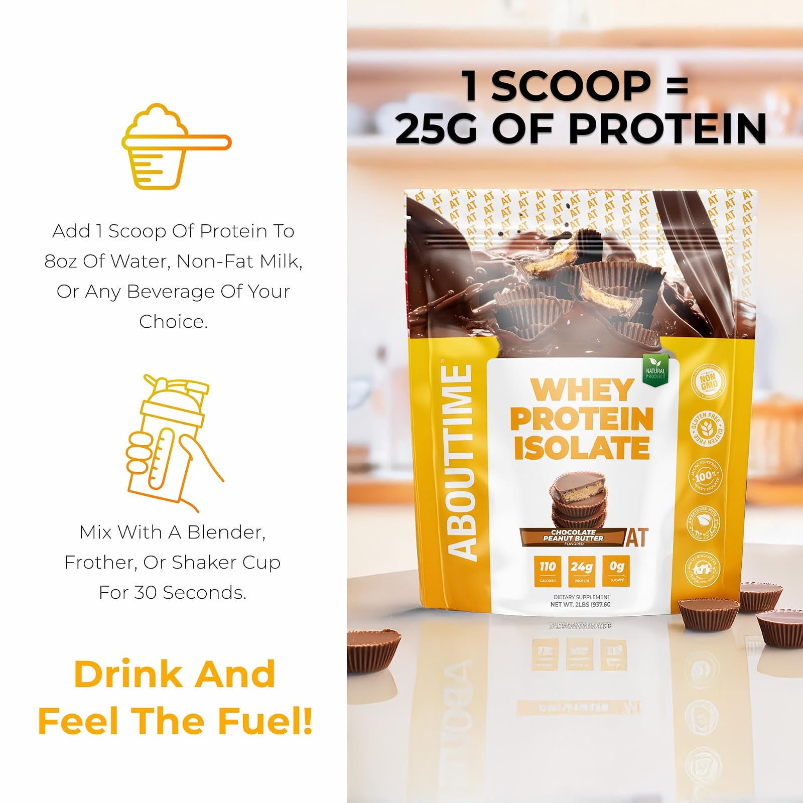natural whey protein for energy