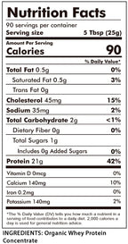 natural whey protein for muscle gain