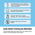 natural whey protein for muscle growth