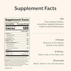 natural whey protein for muscle recovery
