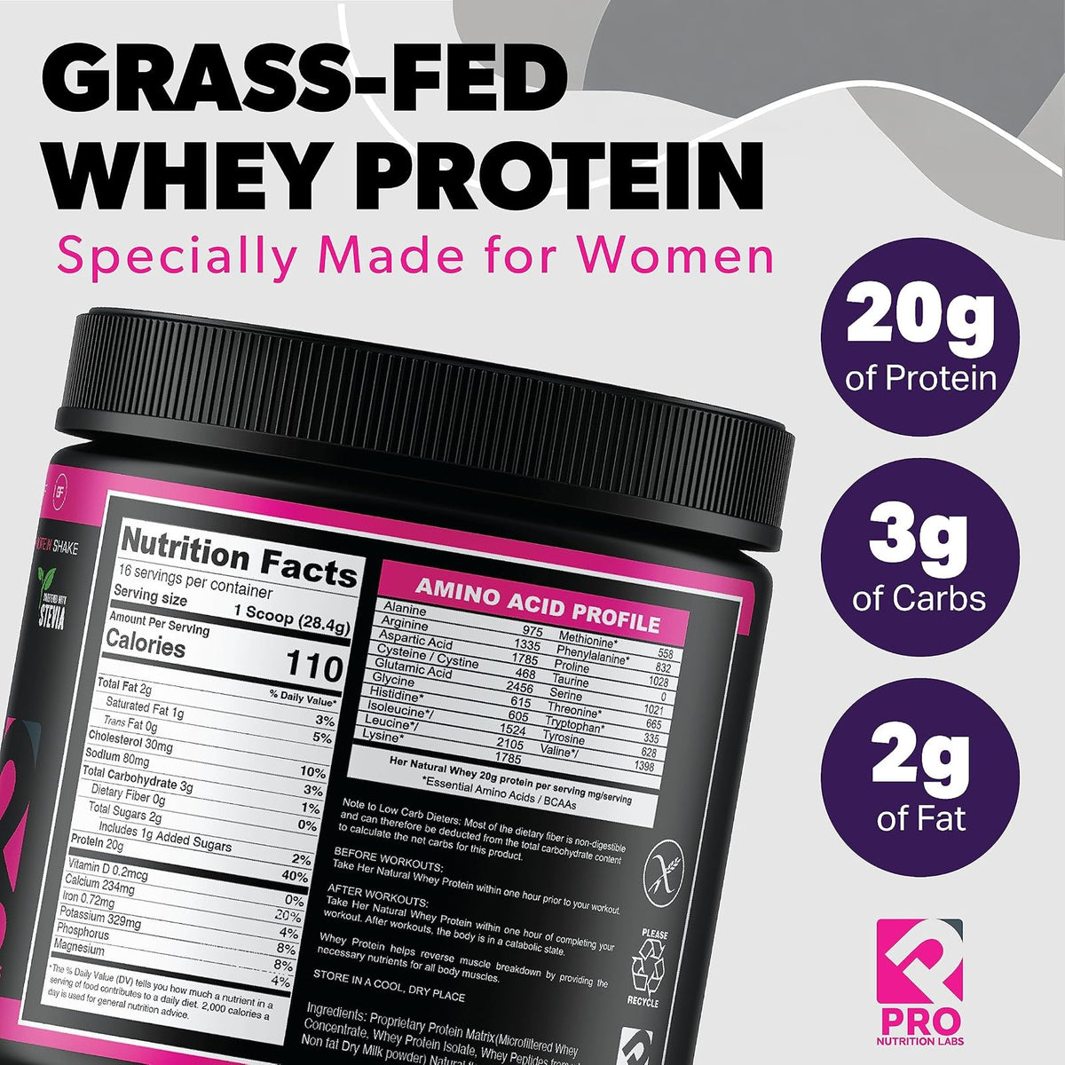 natural whey protein for muscle recovery