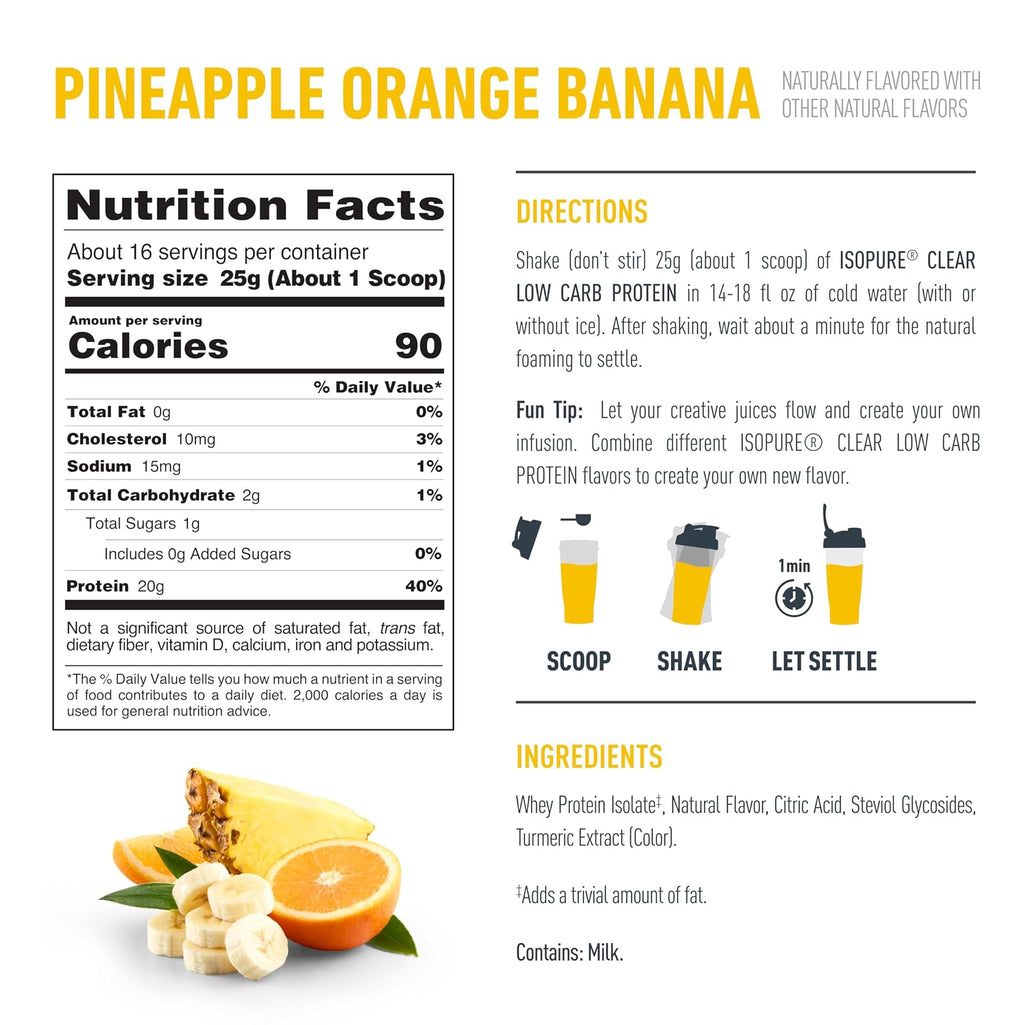Natural whey protein for post workout