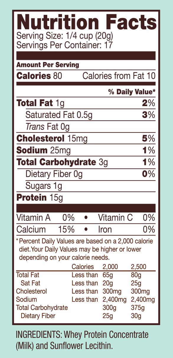 natural whey protein for smoothies