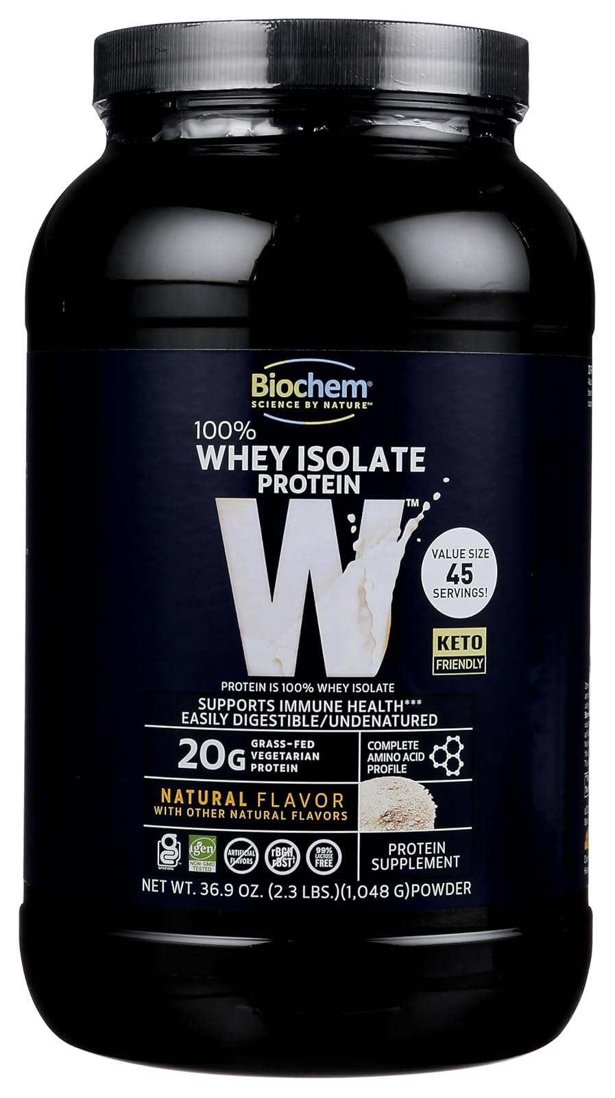 natural whey protein isolate for athletes