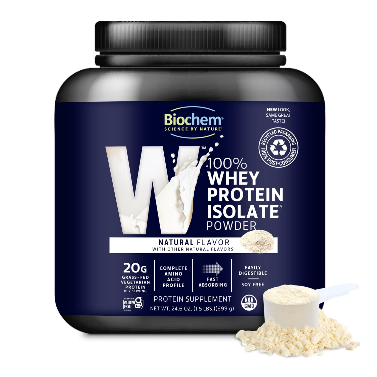 natural whey protein isolate powder