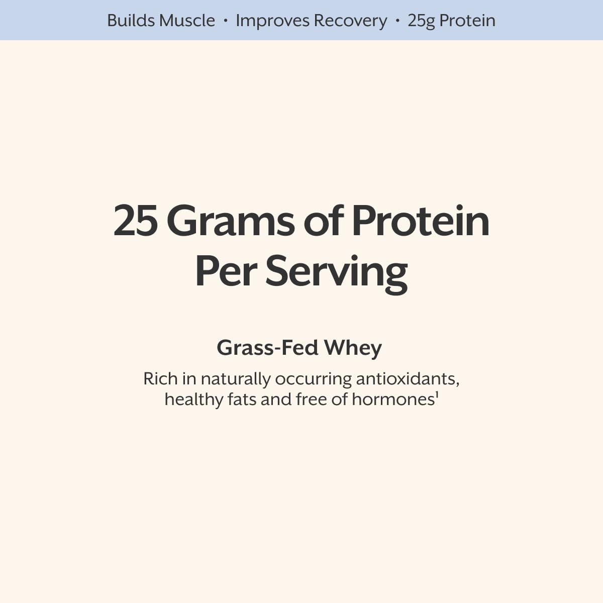 natural whey protein supplement