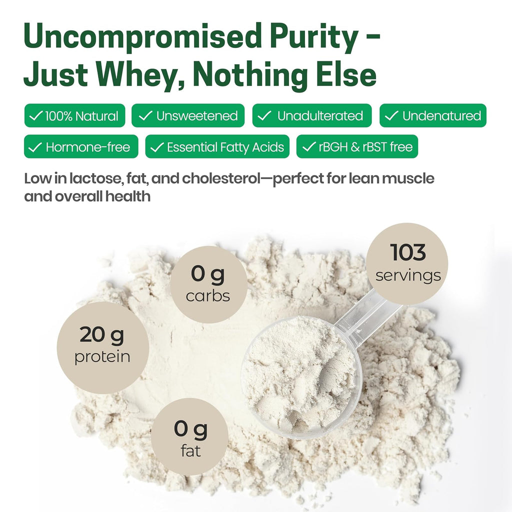 natural whey protein supplement