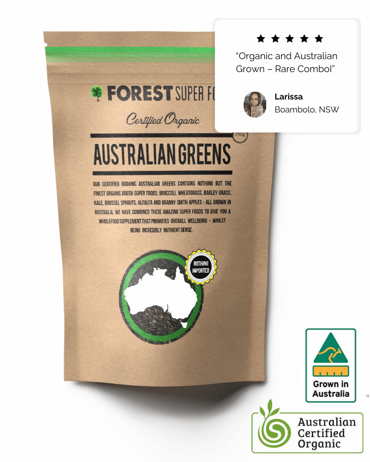 natural whole food blend with no fillers