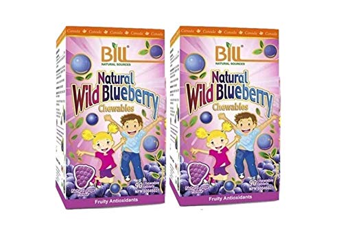 natural wild blueberry chewable tablets