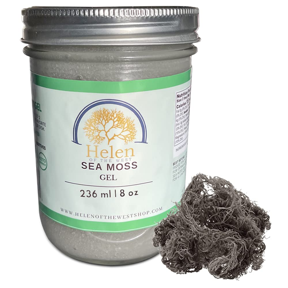 natural wildcrafted sea moss gel