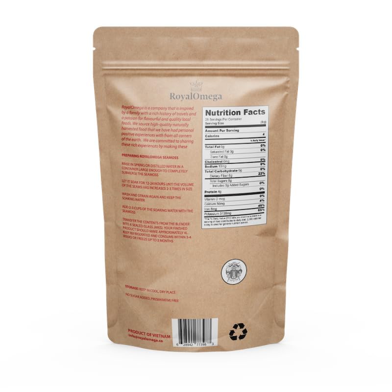 natural wildcrafted sea moss supplement