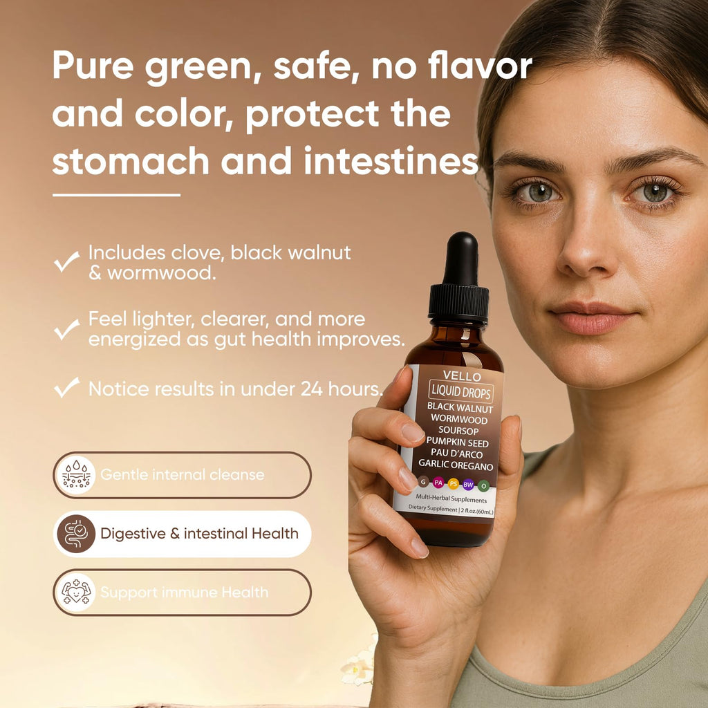 Natural wormwood cleanse drops