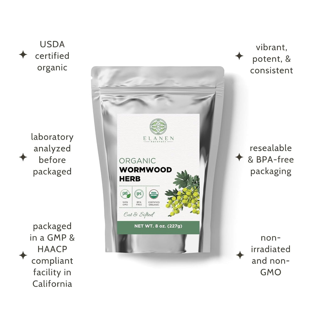 natural wormwood herb for wellness