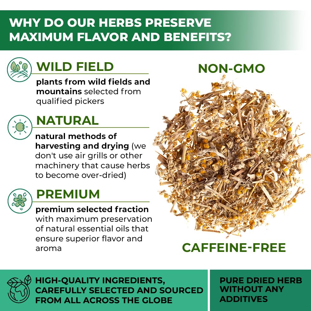 Natural wormwood tea benefits