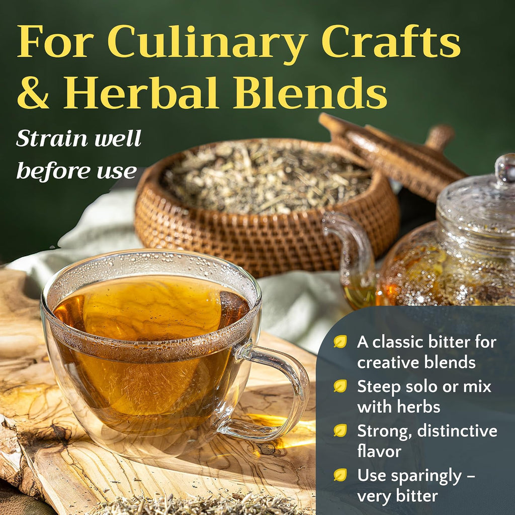 Natural wormwood tea for detox