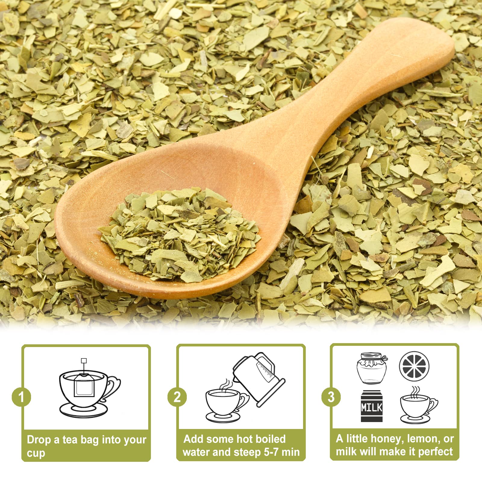 natural yerba mate infusion