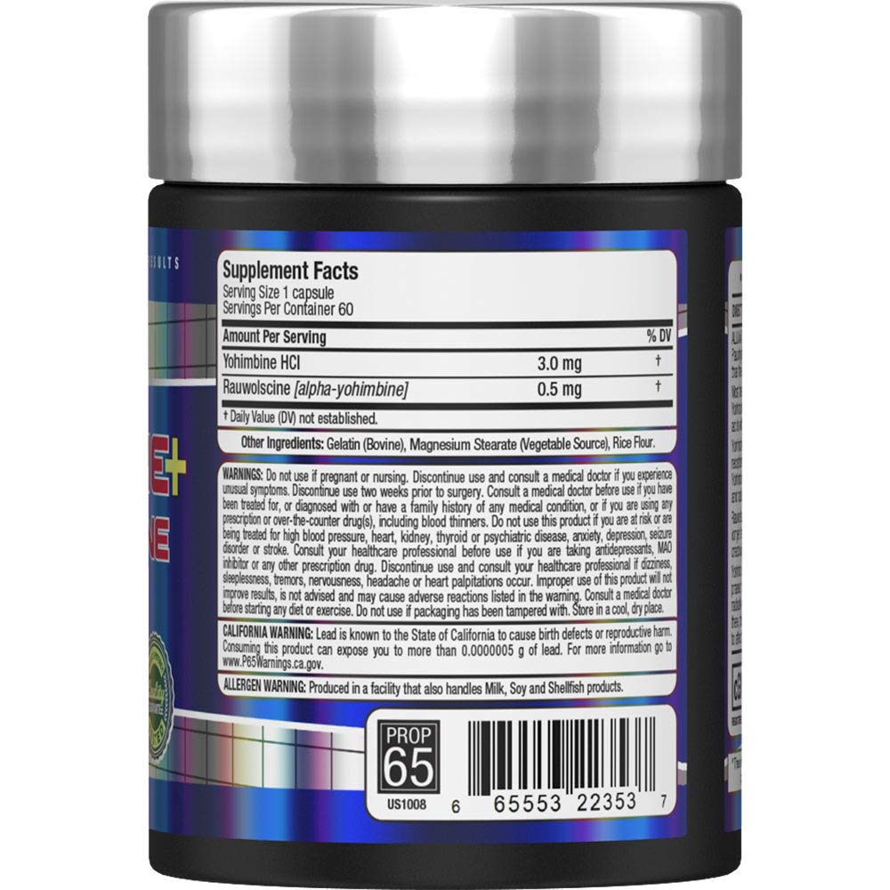 Natural Yohimbe extract for better performance