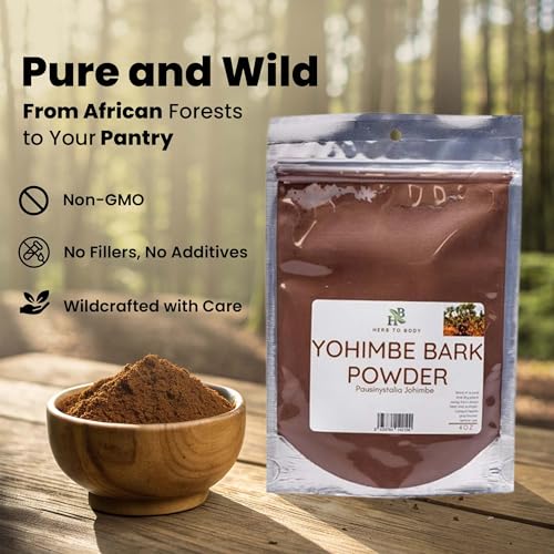 Natural Yohimbe powder for vitality