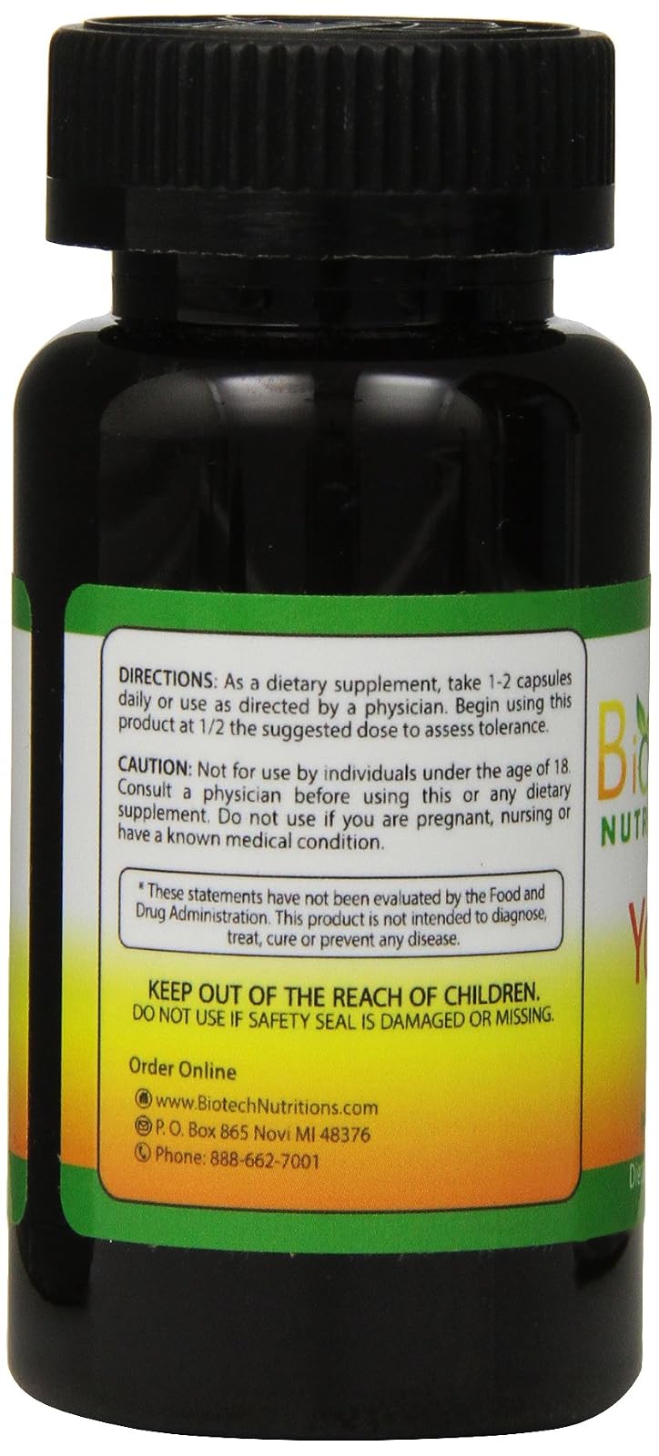 Natural Yohimbine HCl weight support