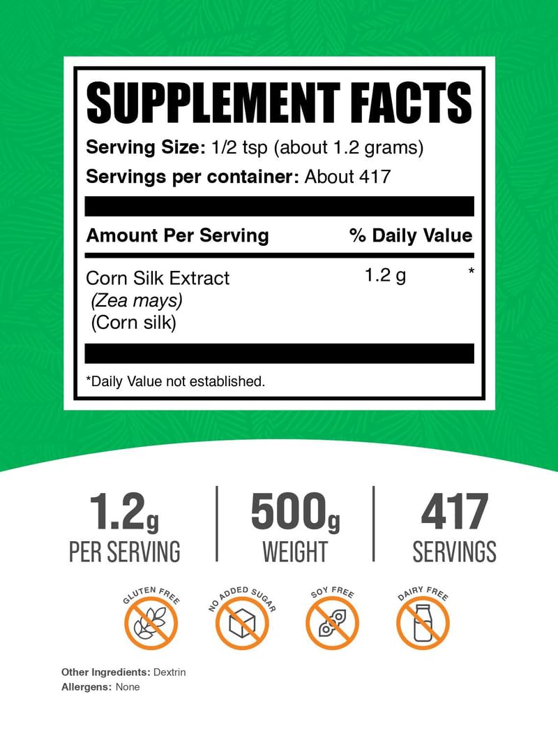 Natural Zea Mays health support