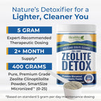 natural zeolite detox powder benefits