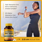 Natural zinc capsules for health