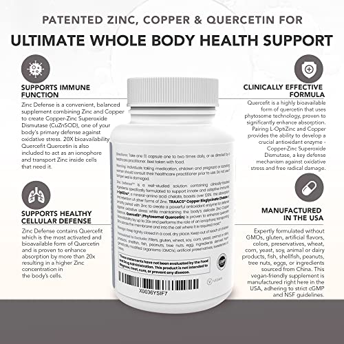 Natural zinc capsules for vegans