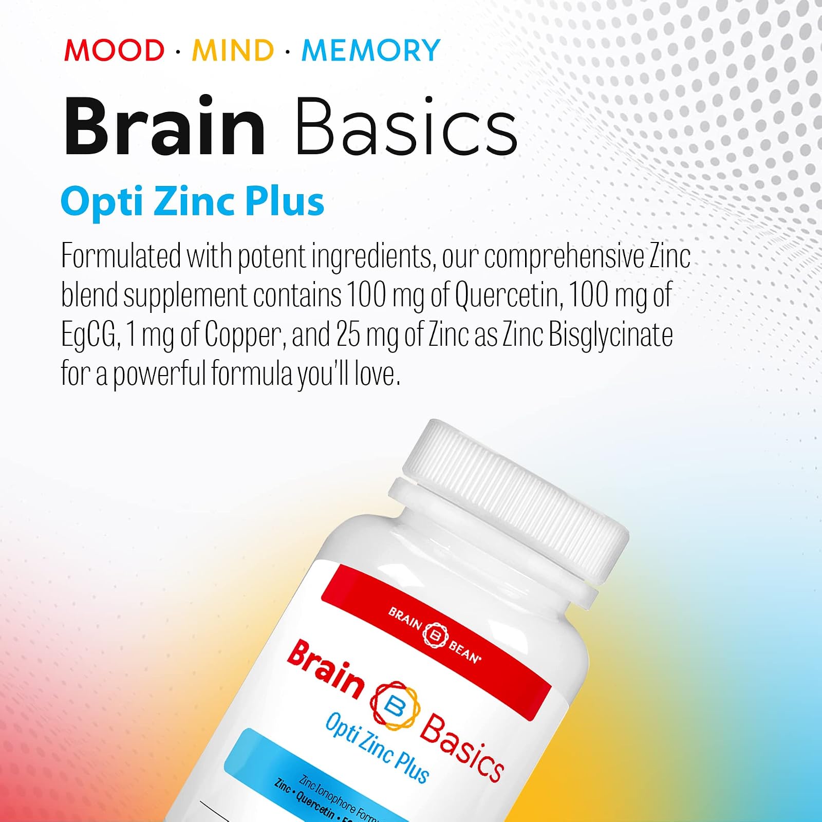 Natural zinc capsules for wellness