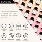 natural zinc capsules with ginger