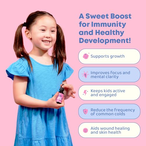Natural zinc drops for ages 2-16