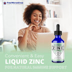 Natural zinc drops for daily wellness