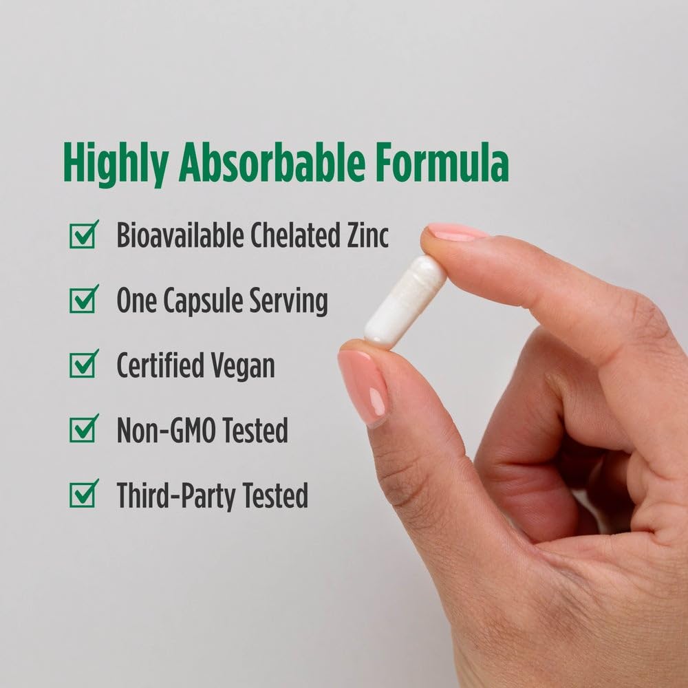 natural zinc for better absorption