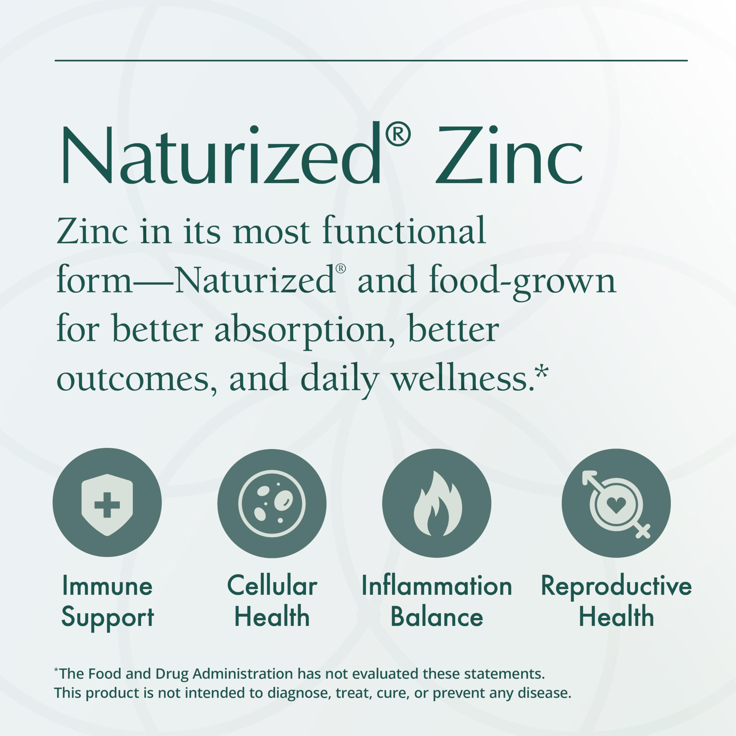 Natural zinc for better digestion